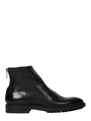 Paul Smith Leather 'nik' Boots - Grey