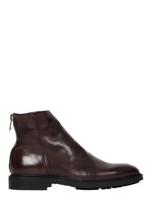 Paul Smith Leather Nik Boots Brown