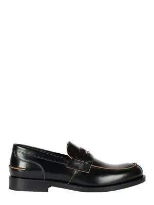 Paul Smith High-shine Leather Loafers - Black