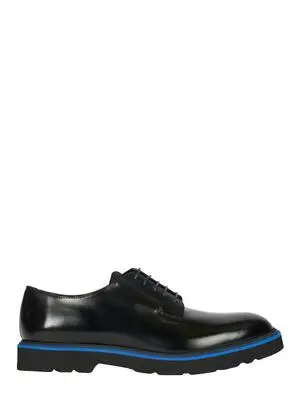 Paul Smith High-shine Leather Derby Shoes - Black