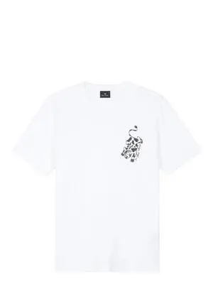 PAUL SMITH 'cow' Print T-shirt