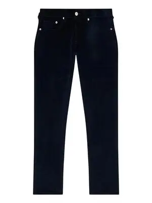 Paul Smith Tapered-fit Corduroy Trousers - Blue