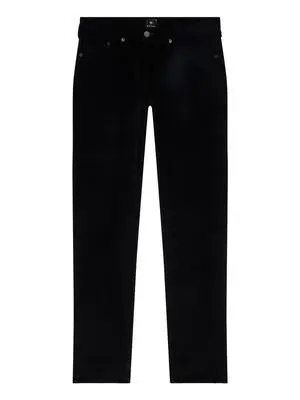Paul Smith Tapered-fit Corduroy Trousers - Black