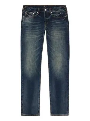 Paul Smith Tapered Vintage-wash Stretch Jeans - Blue