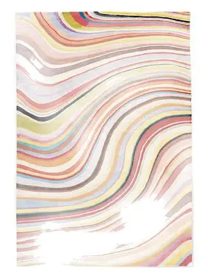 THE RUG COMPANY Paul Smith For Swirl Rug - Multicolour