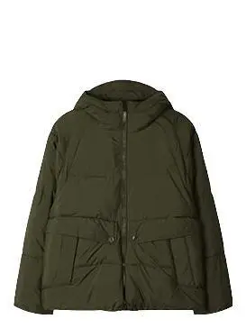Paul Smith Recycled Polyester Hooded Puffer Jacket - Green