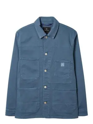 Paul Smith Cotton-twill Chore Jacket - Blue