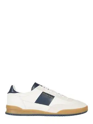Paul Smith Leather Panel Sneakers - White