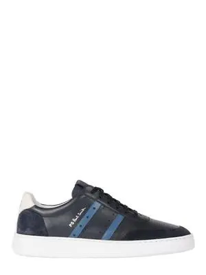 Paul Smith Birch Leather Trainers - Blue