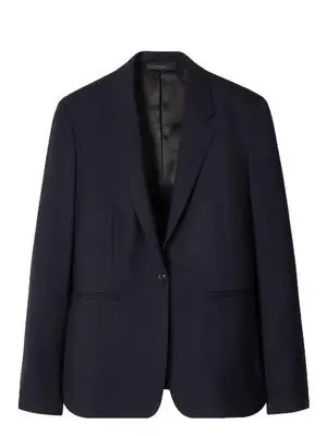 Paul Smith Wool One-button Blazer - Blue