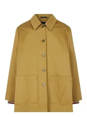 Paul Smith Cotton-blend Work Jacket - Green