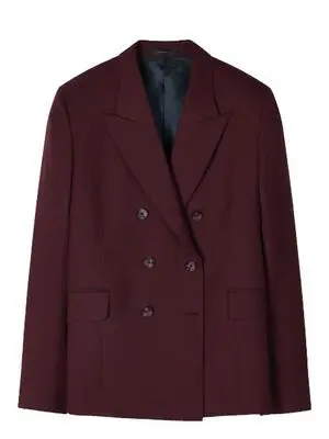 Paul Smith Double-breasted Blazer - Red