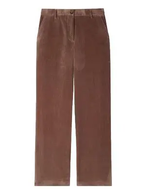 Paul Smith Cord Wide-leg Trousers - Pink