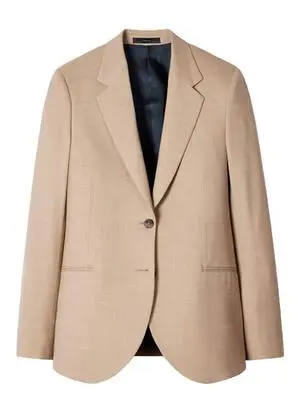Paul Smith Wool Two-button Blazer - Brown