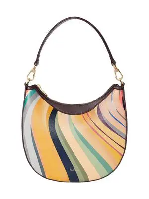 Paul Smith Leather Mini Hobo Bag - Multicolour