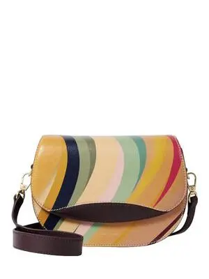 Paul Smith Leather Saddle Bag - Multicolour