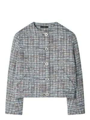 Paul Smith Textured Weave Jacket - Blue