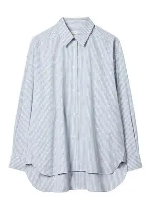 Paul Smith Light Stripe Oversized Shirt - Blue