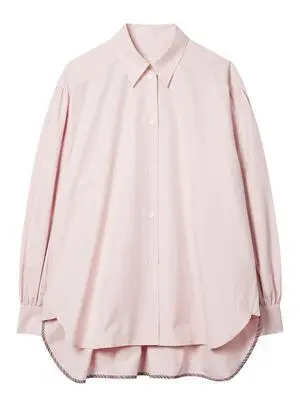 Paul Smith Signature Stripe Trim Shirt - Pink