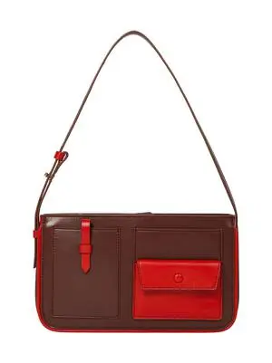 Paul Smith Pocket Pochette Bag - Brown