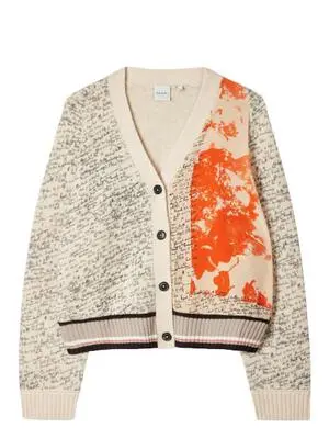 Paul Smith Panel Cardigan - Red