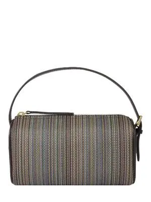 Paul Smith Signature Stripe Pochette Canvas Bag - Multicolour