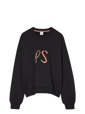Paul Smith Swirl Logo Sweatshirt - Black
