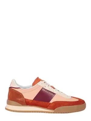 Paul Smith Dover' Colourblock Trainers - Orange