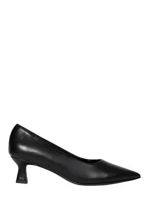 Paul Smith Leather Heel Court Shoes - Black