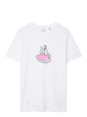 Paul Smith Poodle Print T-shirt - White