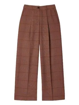 Paul Smith Check Trousers - Orange
