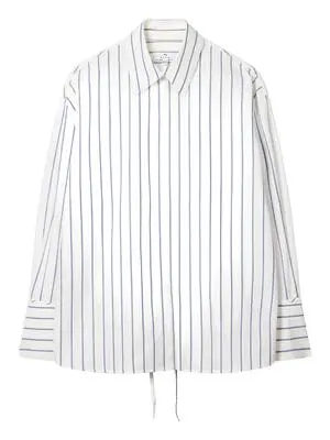 Paul Smith Striped Cotton Shirt - Blue