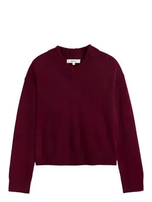 CHINTI & PARKER Ribbed V-Neck Sweater