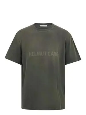 Helmut Lang Laser-logo T-shirt - Grey