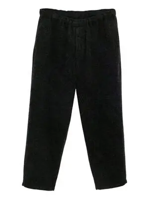 Yohji Yamamoto Drawstring Tapered Trousers - Grey