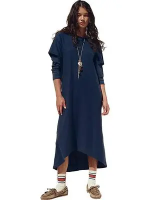 Free People Taylor Midi Dress - Deep Seas