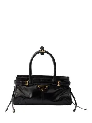 Prada Leather Handbag - Black