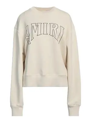 Amiri Cotton Sweatshirt - Beige