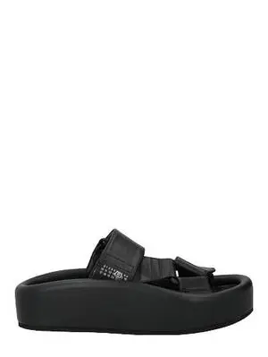 MAISON MARGIELA Leather Sandals - Black