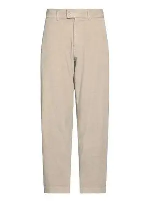Mackintosh Tapered Corduroy Chino Pants - Beige