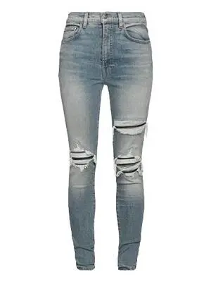 Amiri Skinny Jeans With Distressed Detail - Blue