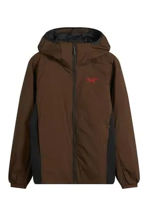 Arc'teryx Atom Hooded Jacket - Carob/black/dynasty