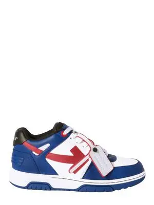 Off-White Off-White OOO Low Top Sneakers Blue/red