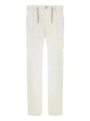 Herno Drawstring Trousers - Neutrals