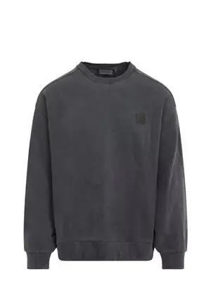 Carhartt Work In Progress Logo-Patch Sweatshirt Grey