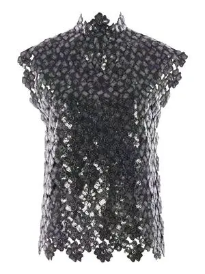 COMME DES GARÇONS TAO Floral Appliqué Top