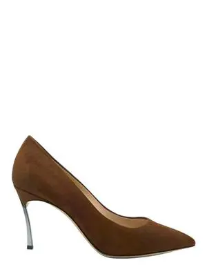 Casadei 90mm Samurai Blade Pumps - Brown