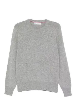 Brunello Cucinelli Cashmere Crew Neck Sweater - Grey