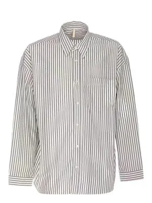 SUNFLOWER Striped Pocket Shirt - Grey