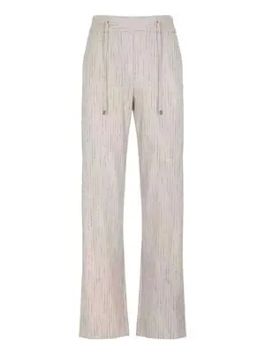 D.EXTERIOR Striped Trousers